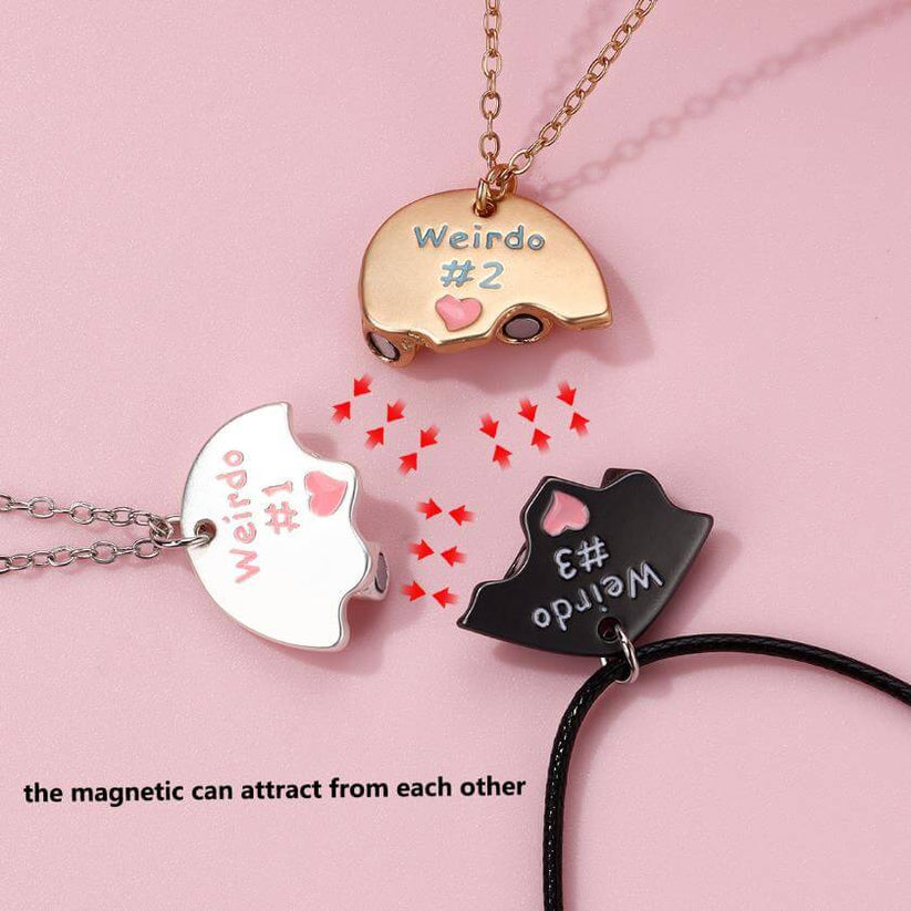 3 Best Friend Magnetic Necklace 3 Color – worldnetgifts