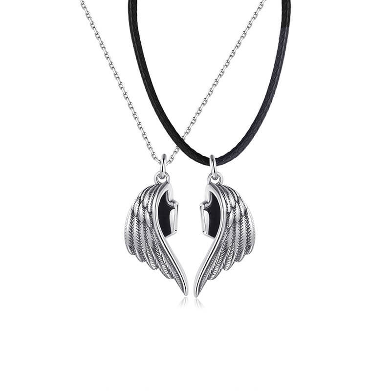 1 Pair Magnetic Angels And Demons Necklaces – worldnetgifts