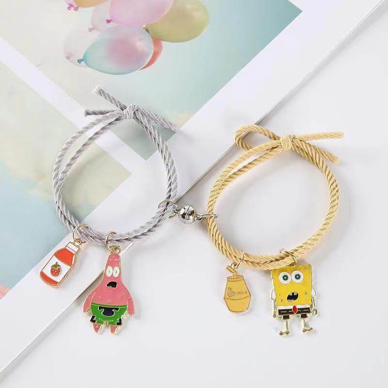 Spongebob and Patrick Friendship Bracelets – worldnetgifts