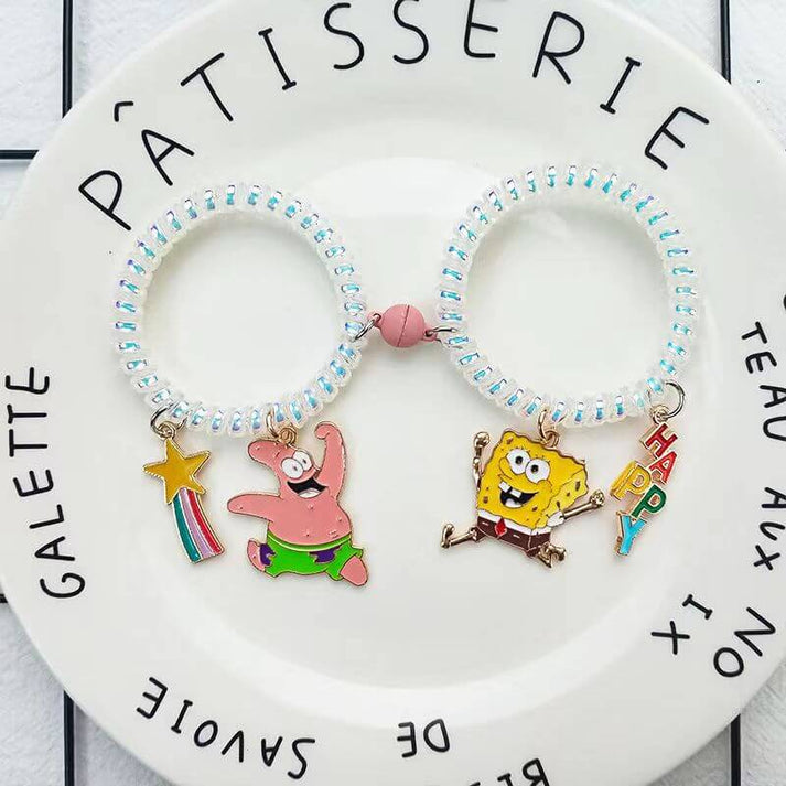 Spongebob and Patrick Friendship Bracelets – worldnetgifts
