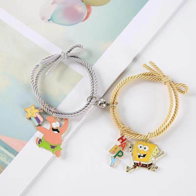 Spongebob and Patrick Friendship Bracelets – worldnetgifts